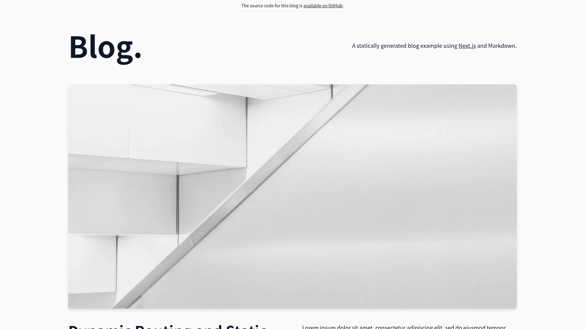 Next.js Blog Starter Clone - CodeRocket | Tailwind AI Component ...