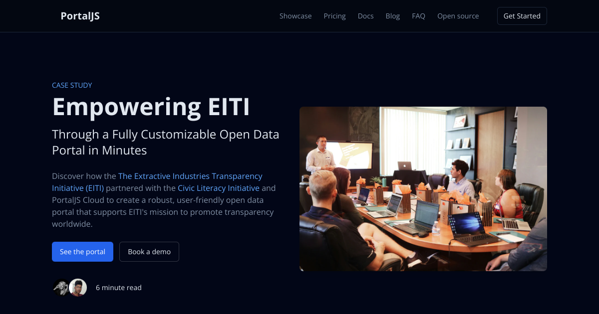 PortalJS Case Study Clone - CodeRocket