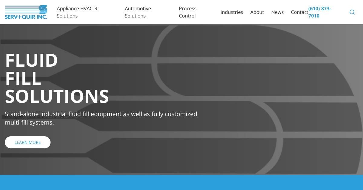 Serv-I-Quip website clone - CodeRocket
